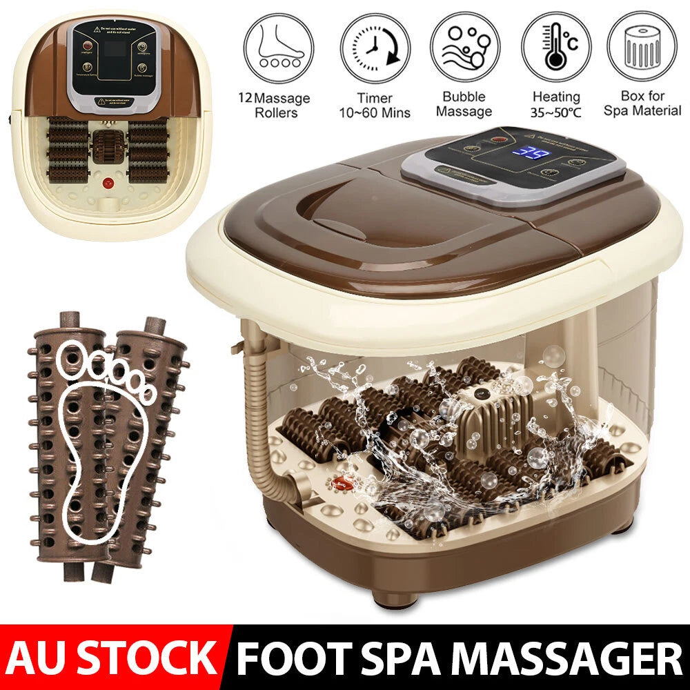 Foot Spa Massager – Relieve Tension & Boost Circulation – Terra Wellness